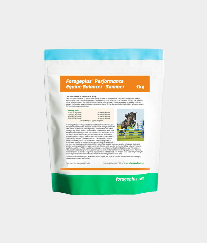 Summer Performance Balancer | Matched To Grass & Hay | Shop Now!